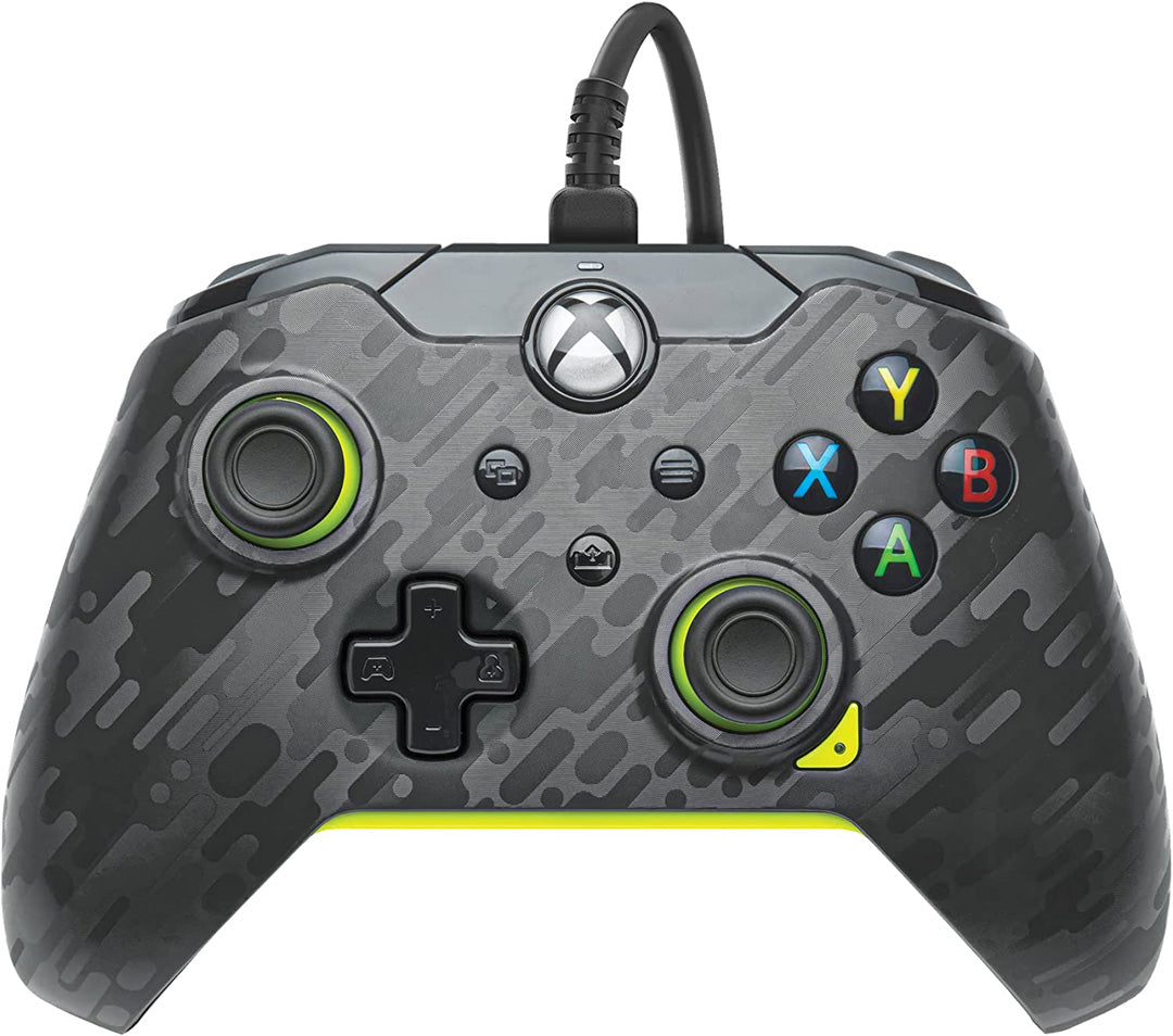 PDP - Wired Controller for Xbox & PC - Electric Carbon – The Chelsea Gamer