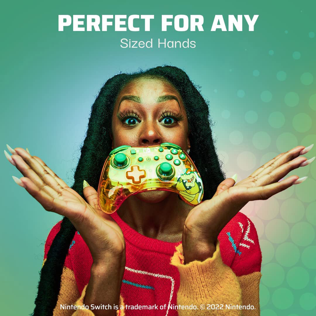 PDP - Rock Candy Wired Controller for Nintendo Switch - Bowser