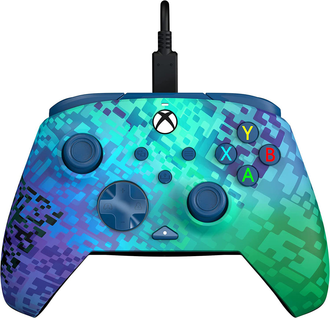 PDP - Rematch Wired Controller for Xbox - Glitch Green – The Chelsea Gamer