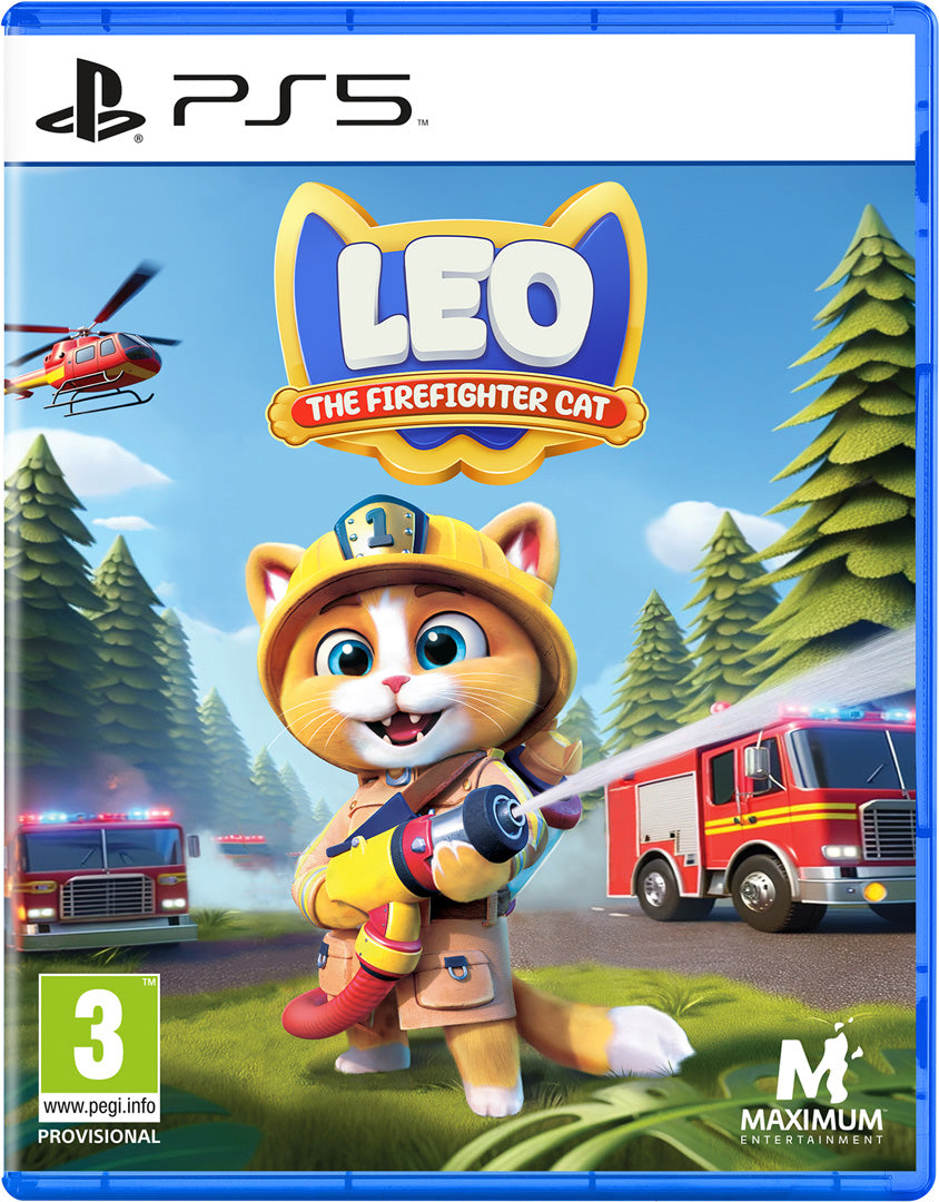 Leo the Firefighter Cat - PlayStation 5
