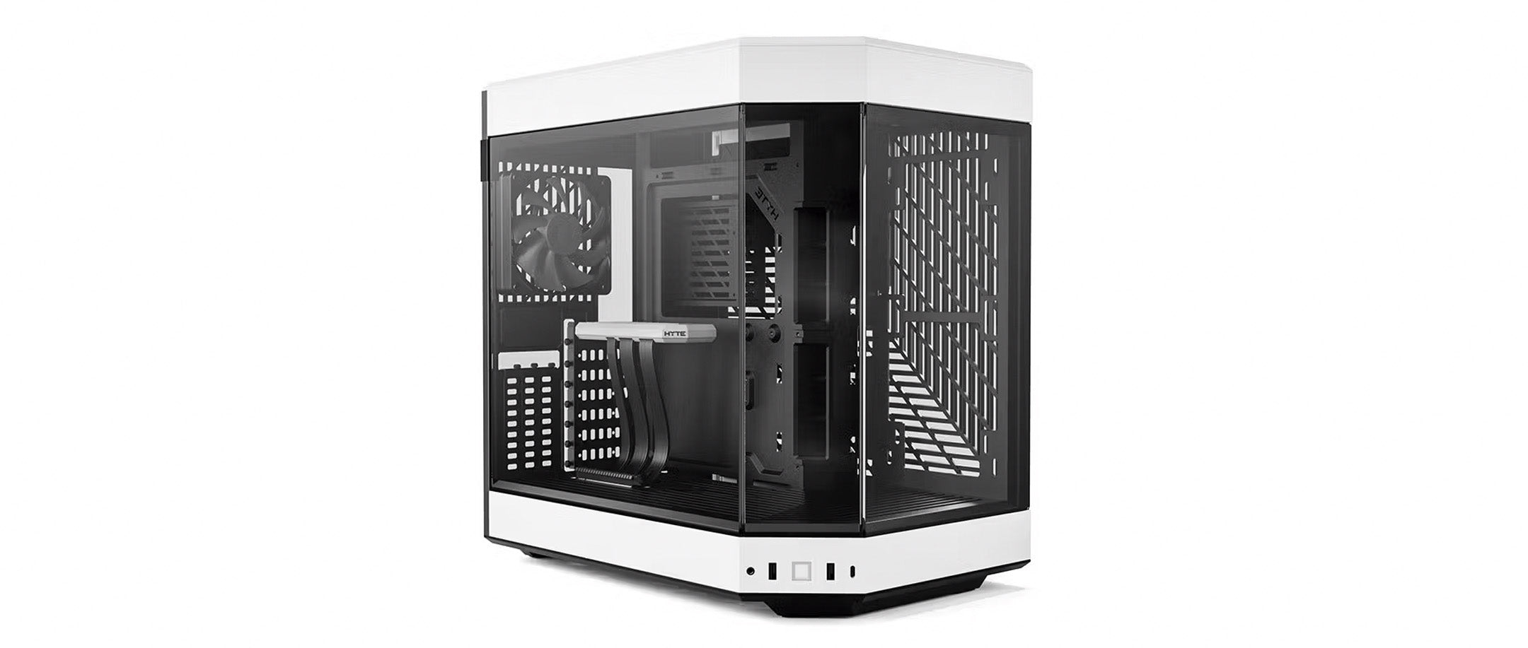 Hyte Y60 Mid Tower PC Case - Panda White – The Chelsea Gamer