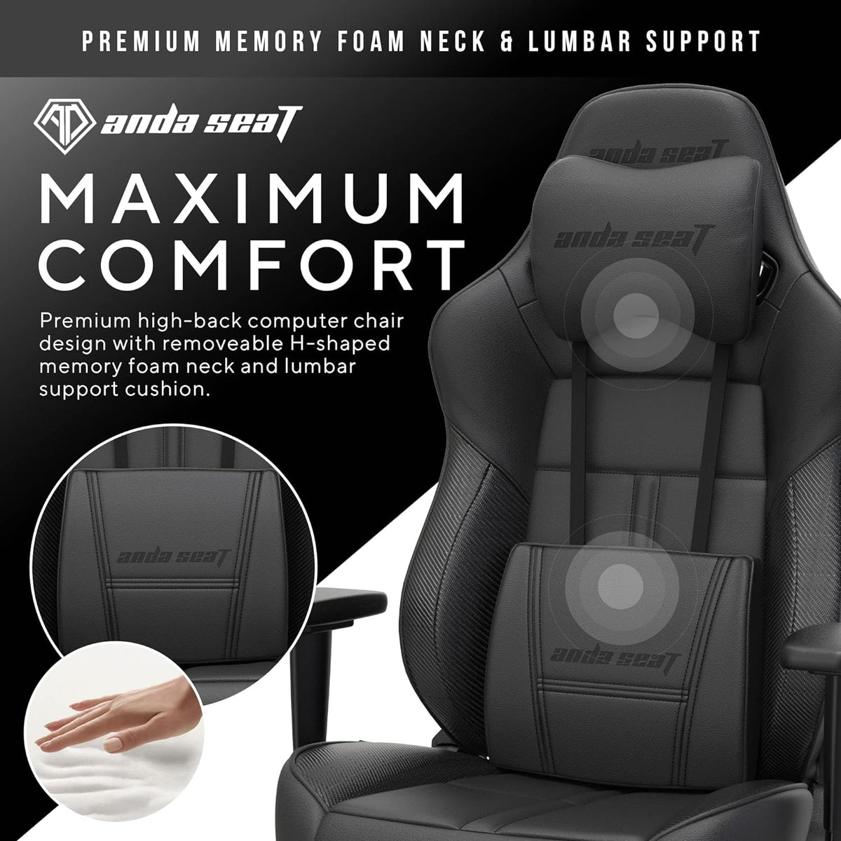 Anda Seat - Dark Demon Dragon - Gaming Chair