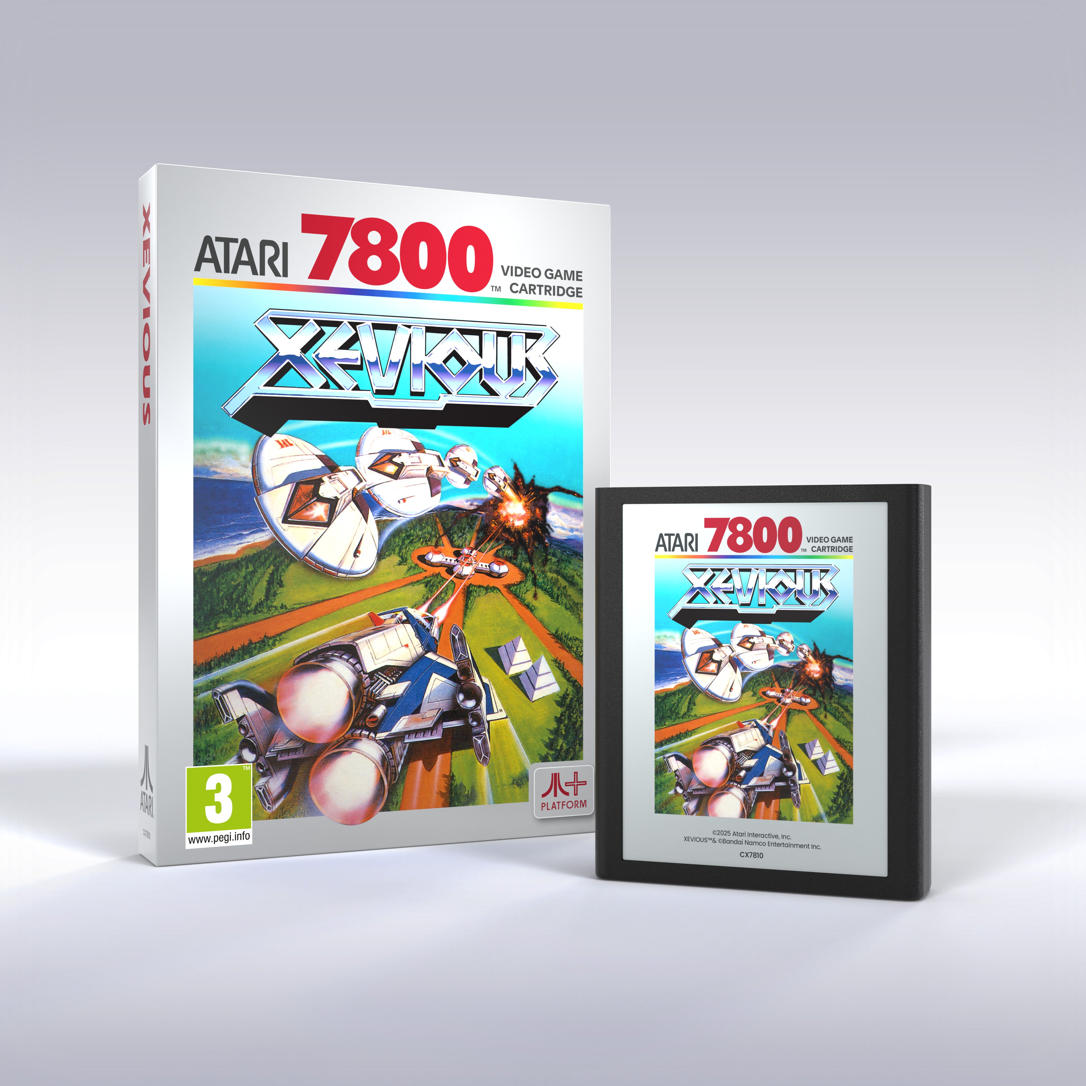 XEVIOUS - Atari 7800 Cartridge – The Chelsea Gamer