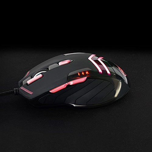 Port Designs Arokh Gaming Mouse X-2 - Pink LED