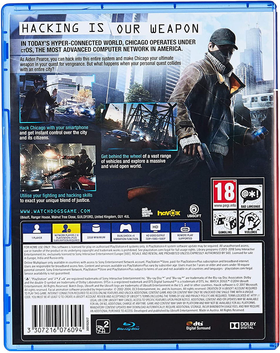 Watch Dogs - PlayStation Hits