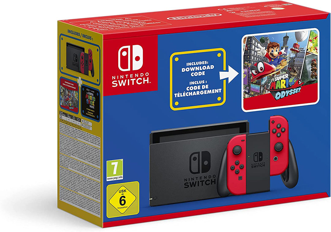 Nintendo Switch Hardware Super Mario Odyssey Bundle