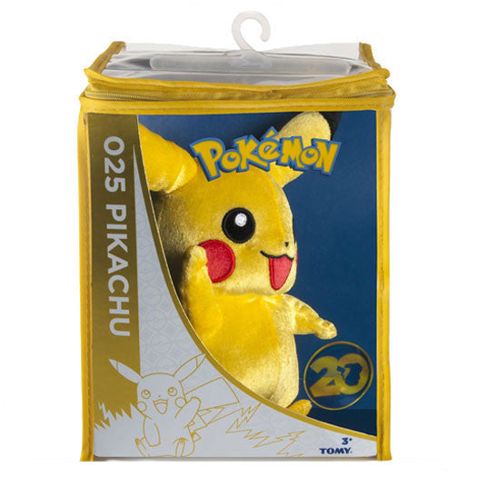 Pokemon Plush - Pikachu 20th Anniversary Figures – The Chelsea Gamer